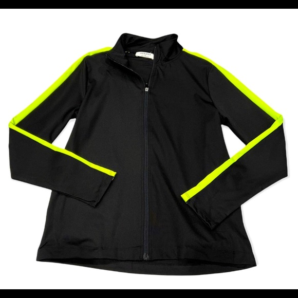 Zenana Outfitters | Tops | Nwt Neon Stripe Track Jacket X2x | Poshmark